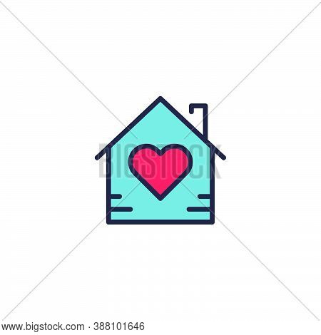 House Heart Vector Vector & Photo (Free Trial) | Bigstock