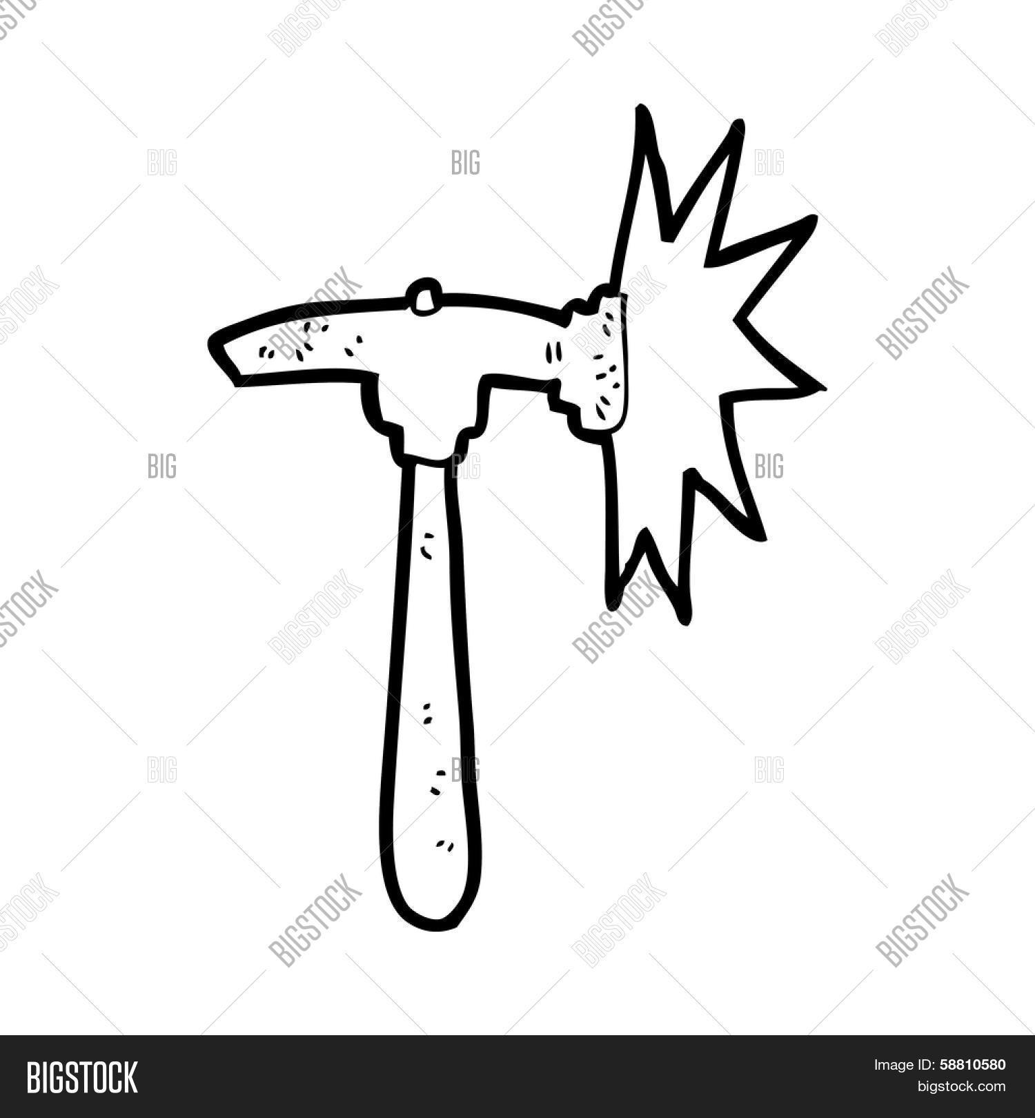 Cartoon Hammer Image & Photo (Free Trial) | Bigstock