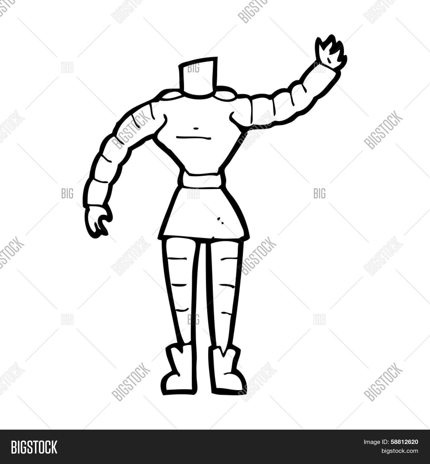 Cartoon Female Robot Image & Photo (Free Trial) | Bigstock