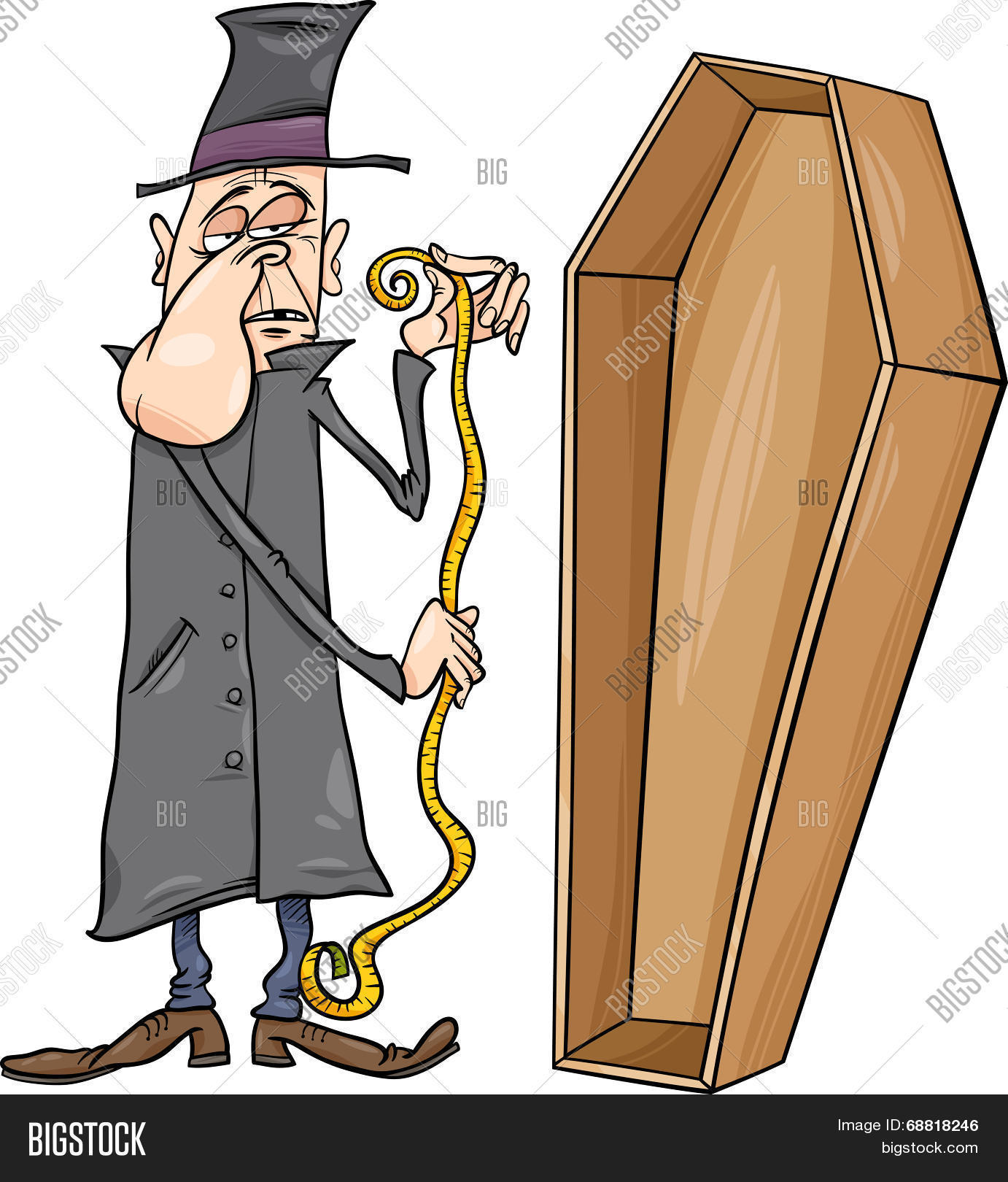 Undertaker Coffin Vector & Photo (Free Trial) | Bigstock