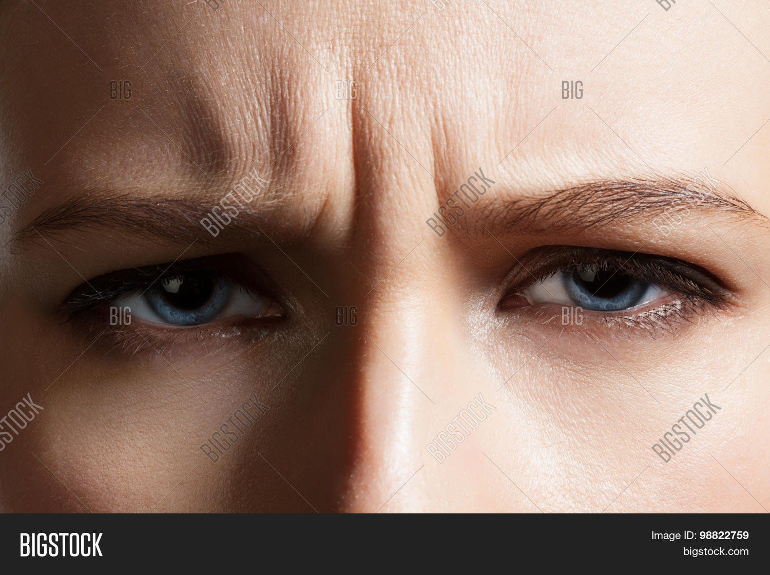 Angry Face Young Woman Image & Photo (Free Trial) | Bigstock