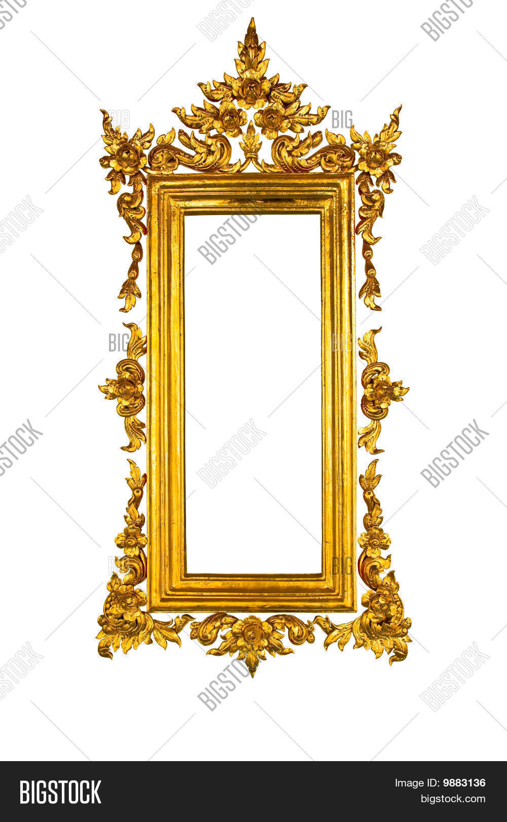 Golden Thai Frame Image & Photo (Free Trial) | Bigstock