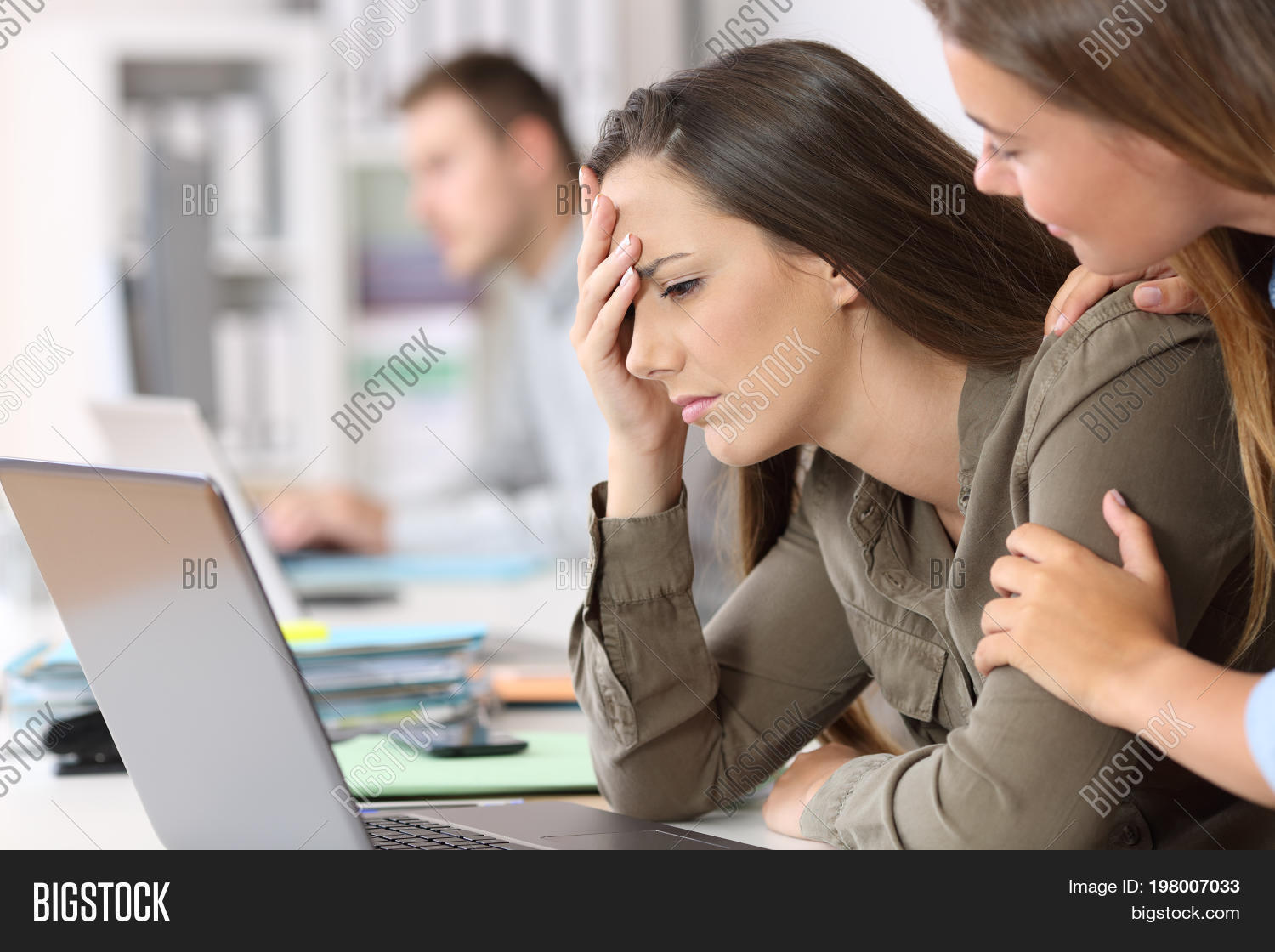 Imagen y foto Sad Employee Being (prueba gratis) | Bigstock
