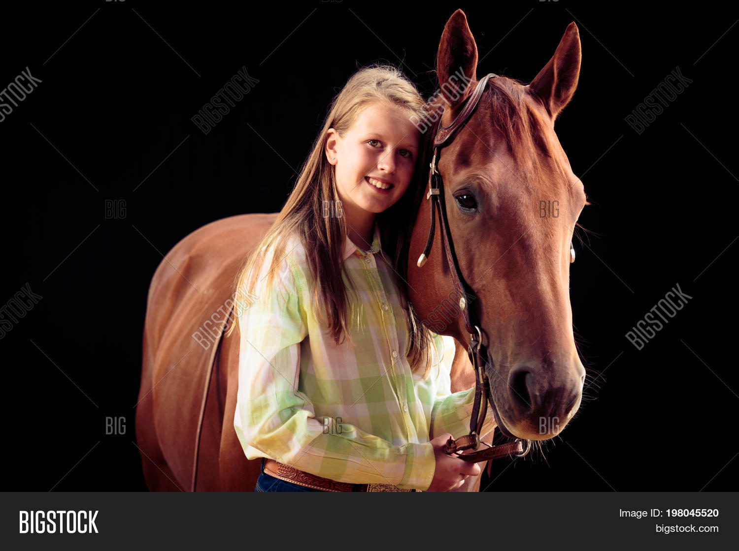 Young Cowgirl Her Image And Photo Free Trial Bigstock