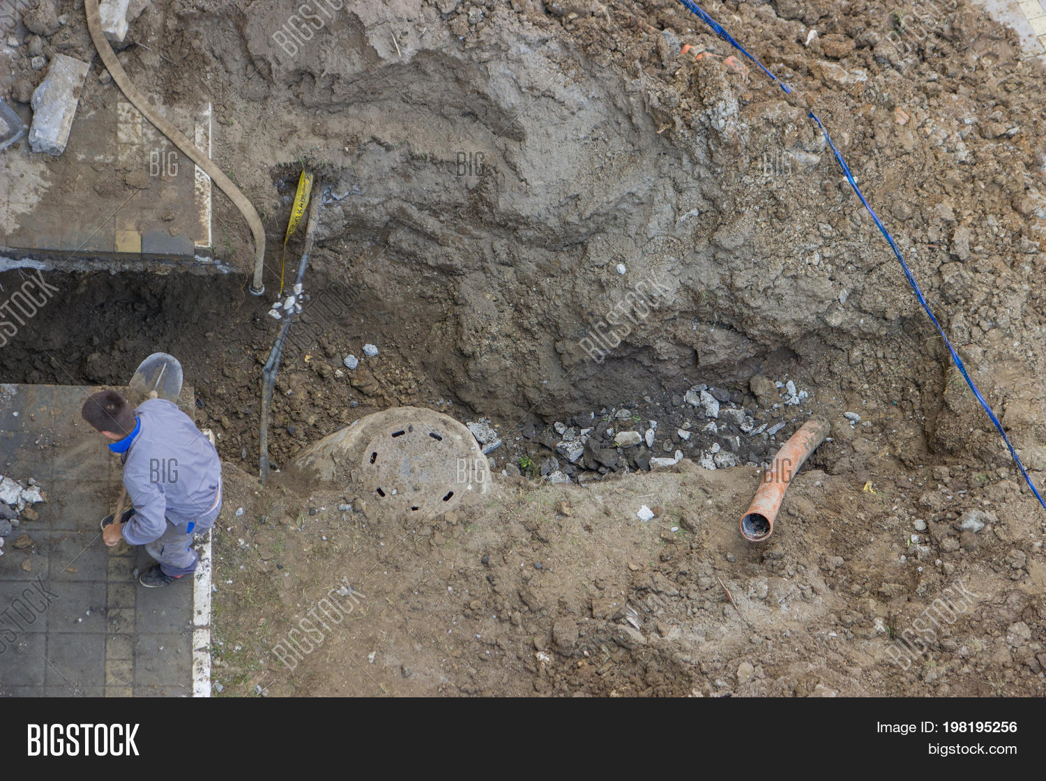 Repair Clogged Septic Image & Photo (Free Trial) | Bigstock