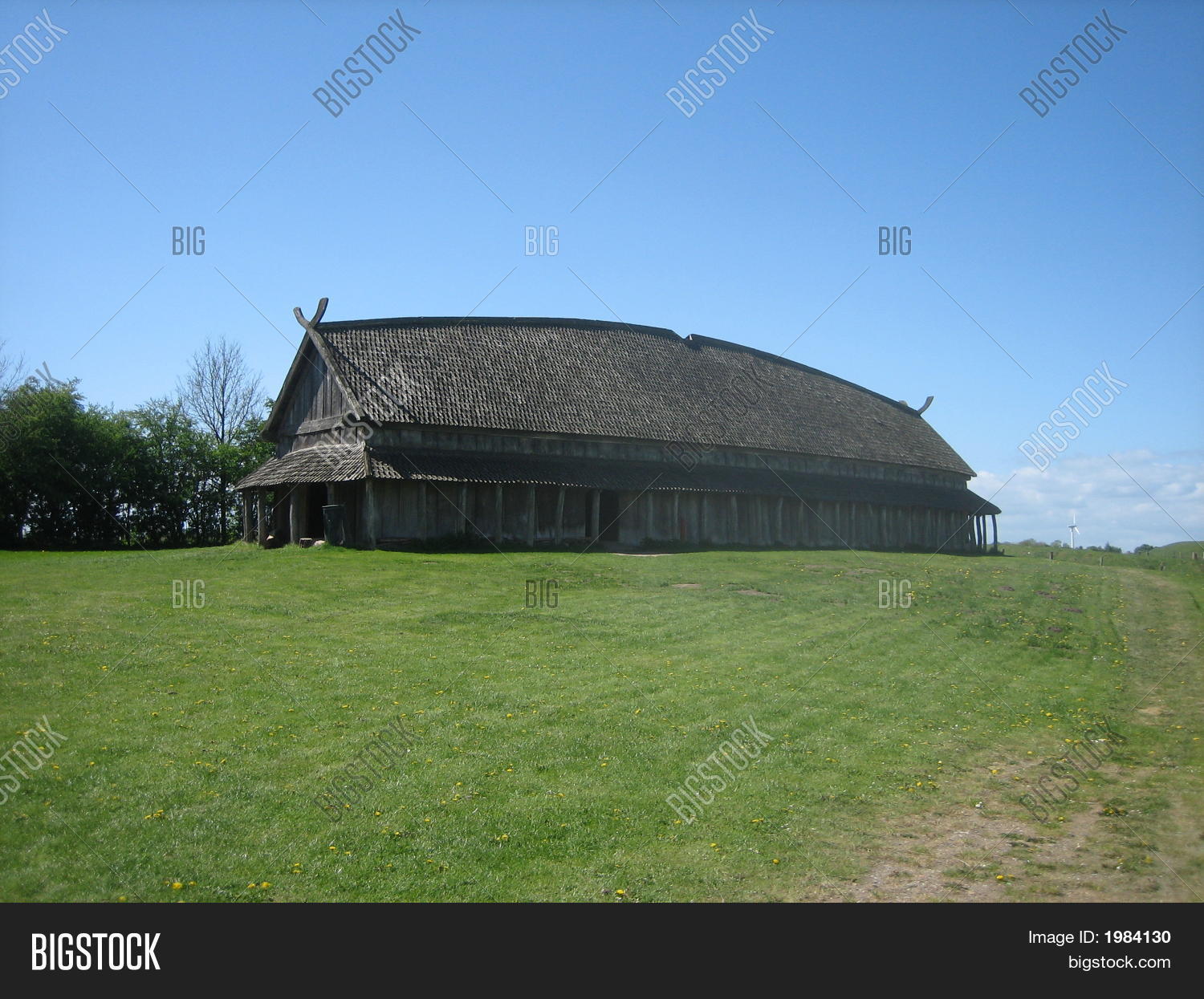 Viking Longhouse Image & Photo (Free Trial) | Bigstock