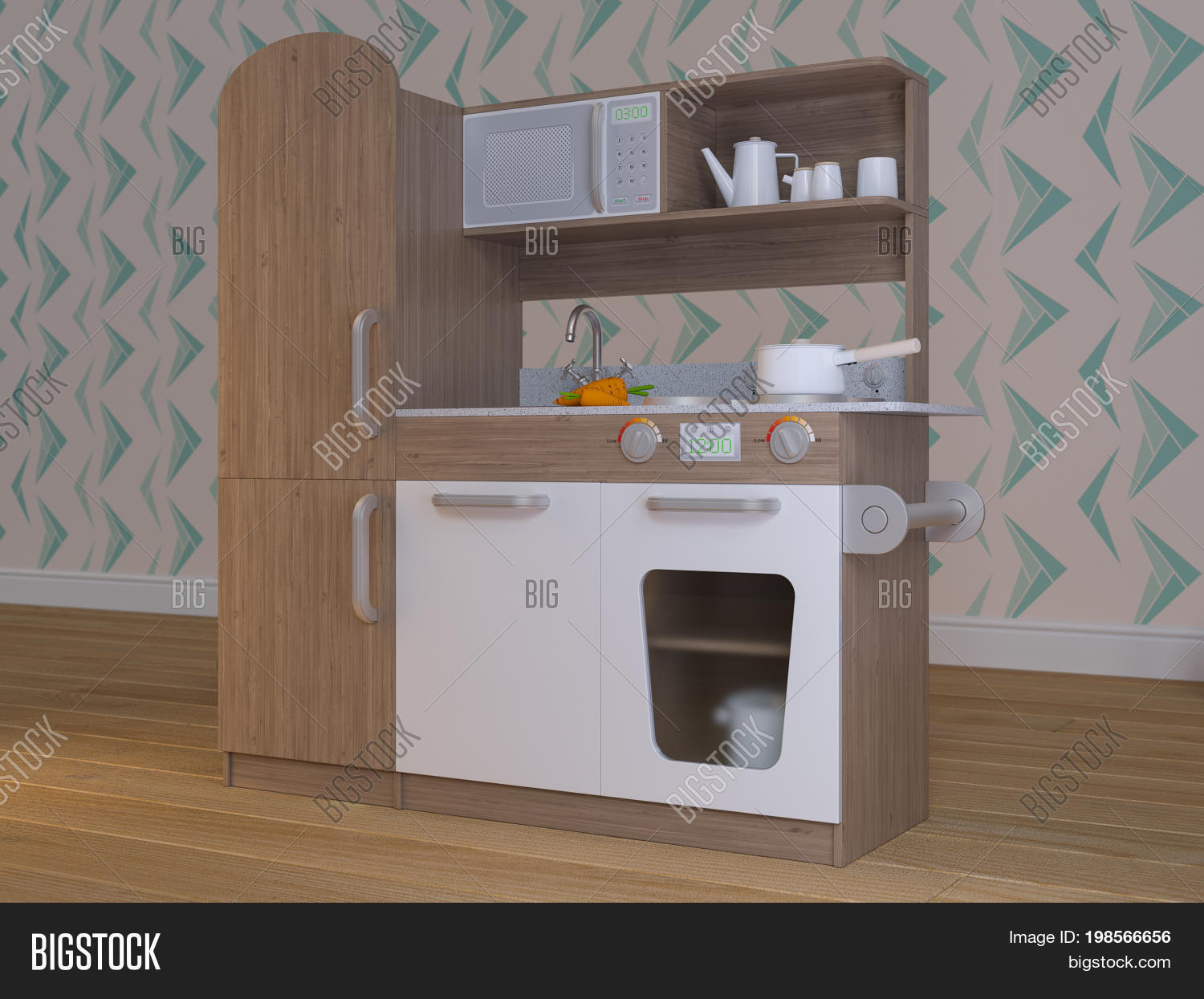 Children Kitchen Image & Photo (Free Trial) | Bigstock