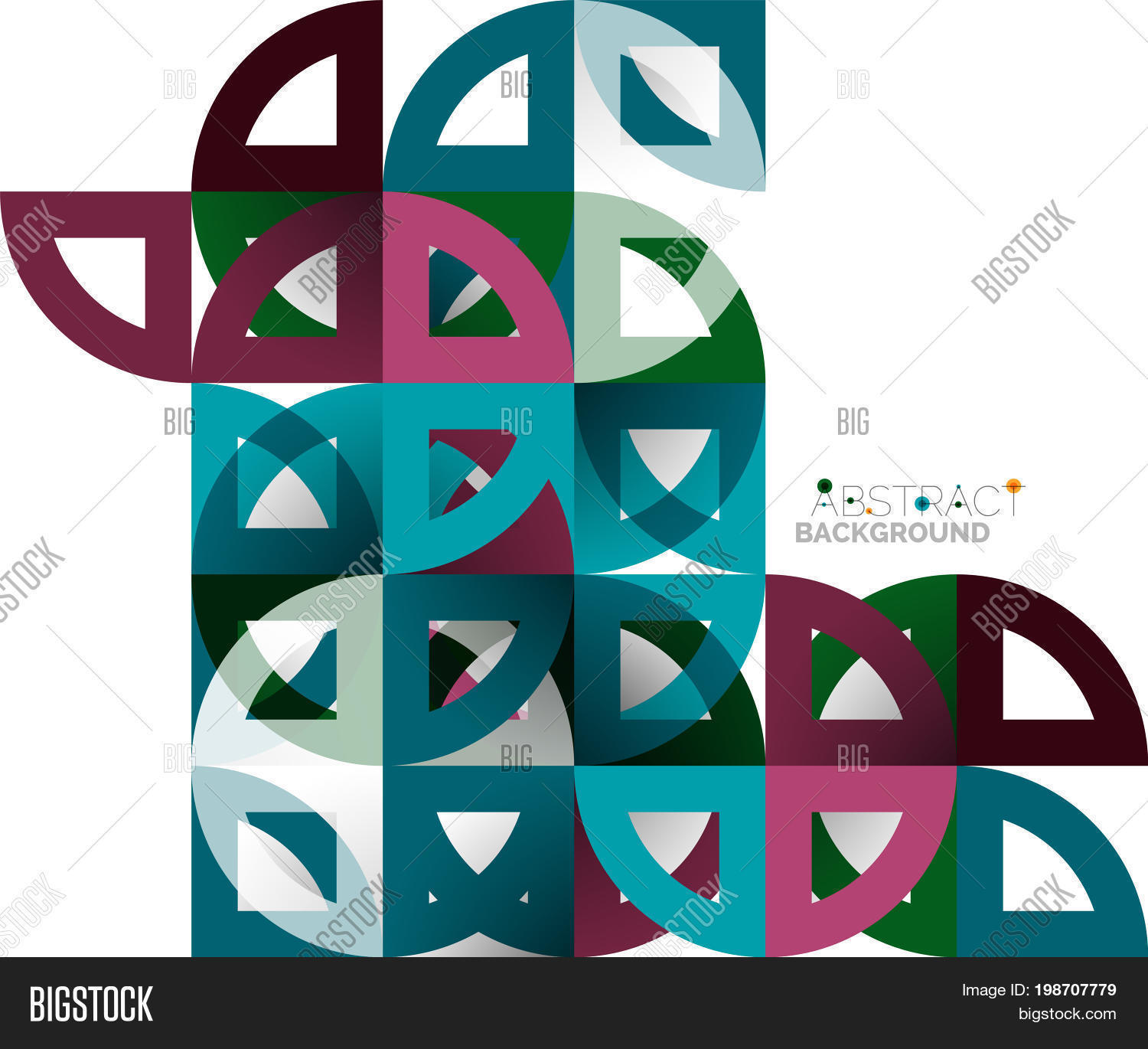 Cut Paper Circles, Image & Photo (Free Trial) | Bigstock