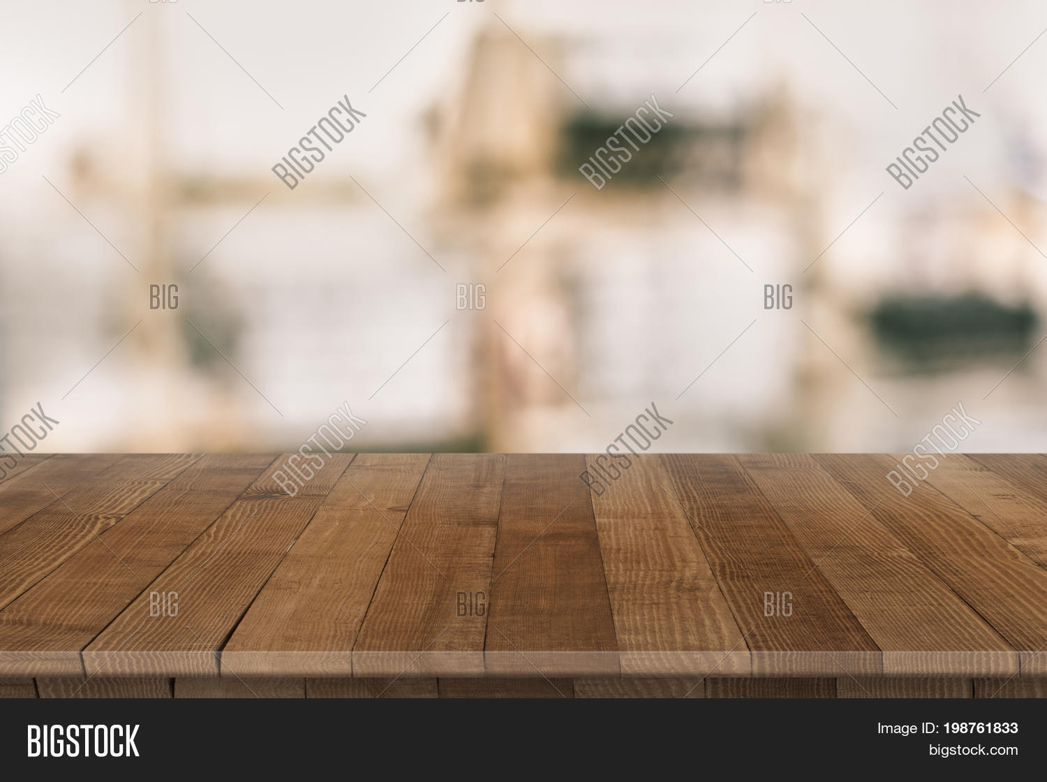 Empty Wooden Table Image & Photo (Free Trial) | Bigstock