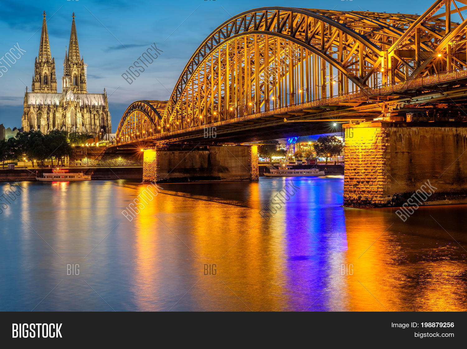 Night View Cologne Image & Photo (Free Trial) | Bigstock