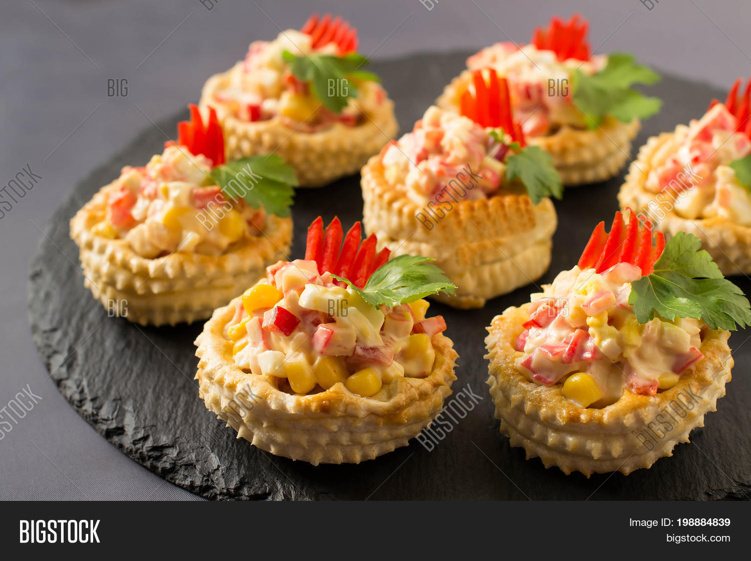 Vol-au-vent Chicken Image & Photo (Free Trial) | Bigstock