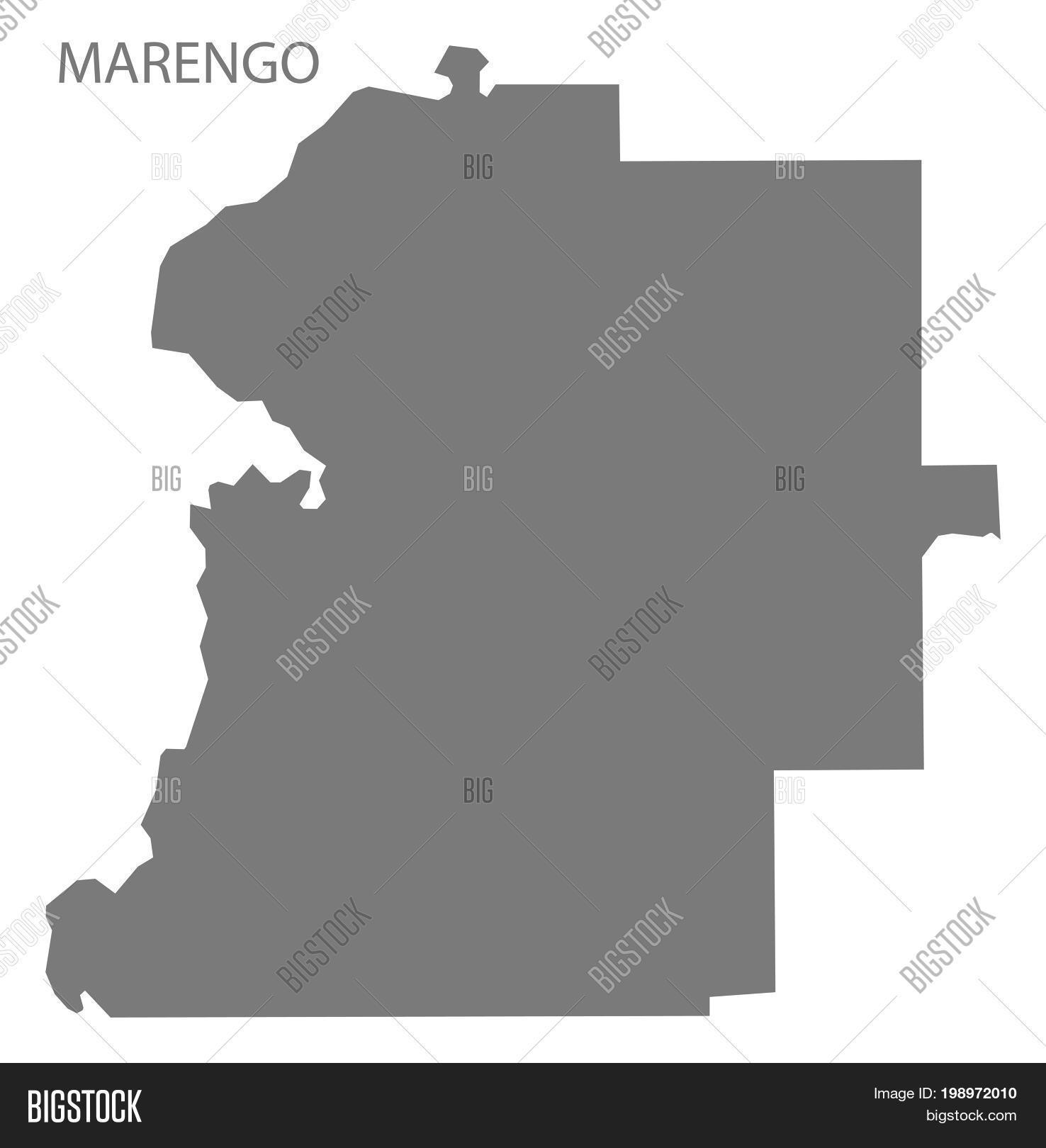Marengo County Map Image & Photo (Free Trial) | Bigstock
