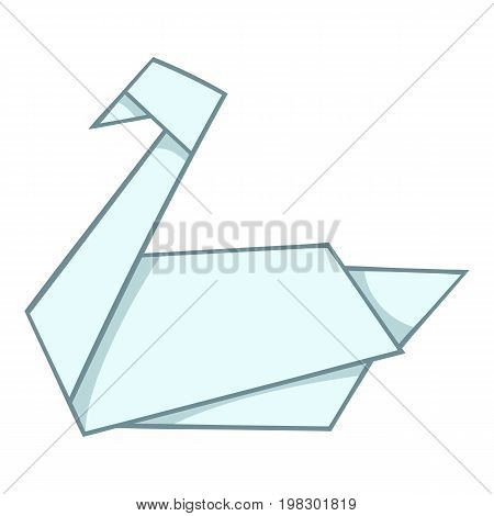 Origami Swan Icon. Vector & Photo (Free Trial) | Bigstock