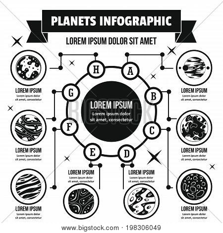 Planets Infographic Vector & Photo (Free Trial) | Bigstock