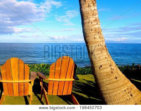 Hawaii Resort Chairs Image & Photo (Free Trial) | Bigstock