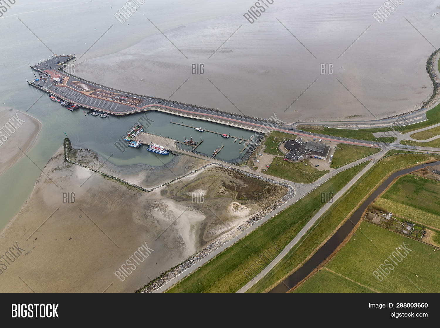 Aerial View Ferry Image & Photo (Free Trial) | Bigstock
