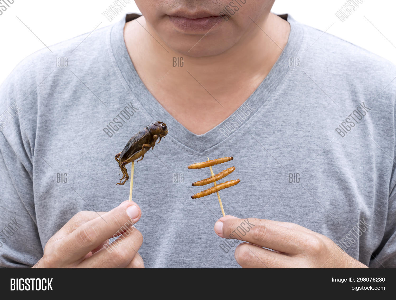 Food Insects: Man Image & Photo (Free Trial) | Bigstock