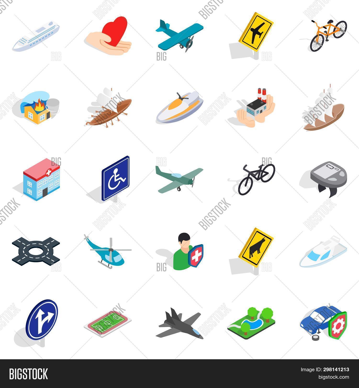 Safe Transport Icons Image & Photo (Free Trial) | Bigstock