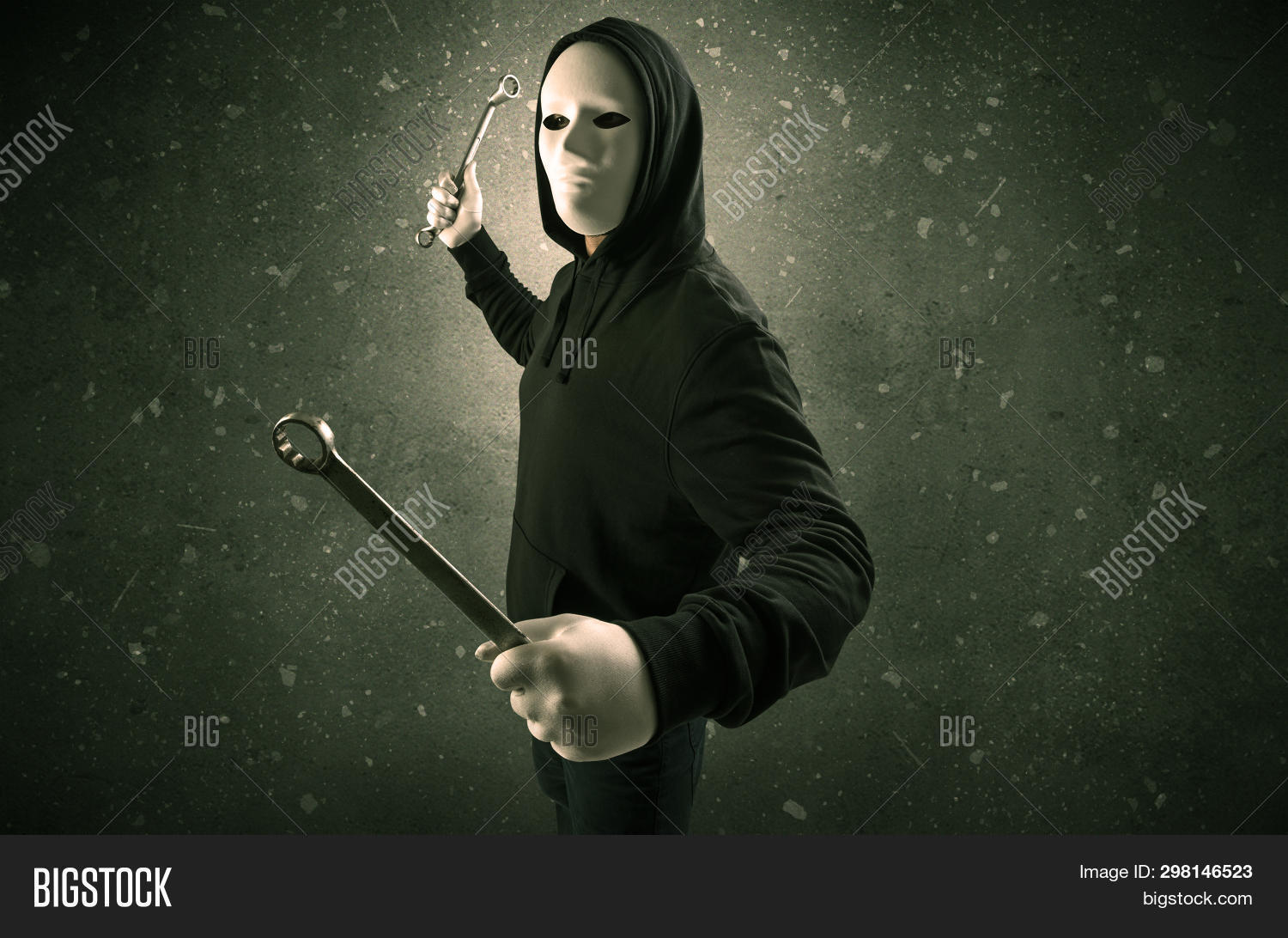 Masked Armed Villain Image & Photo (Free Trial) | Bigstock