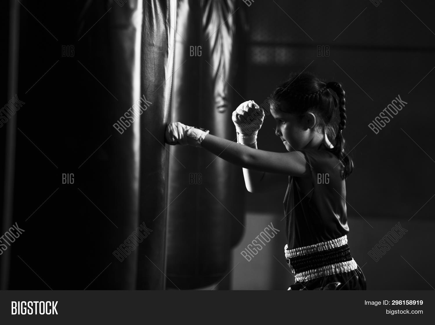Female Child Boxing Image & Photo (Free Trial) | Bigstock