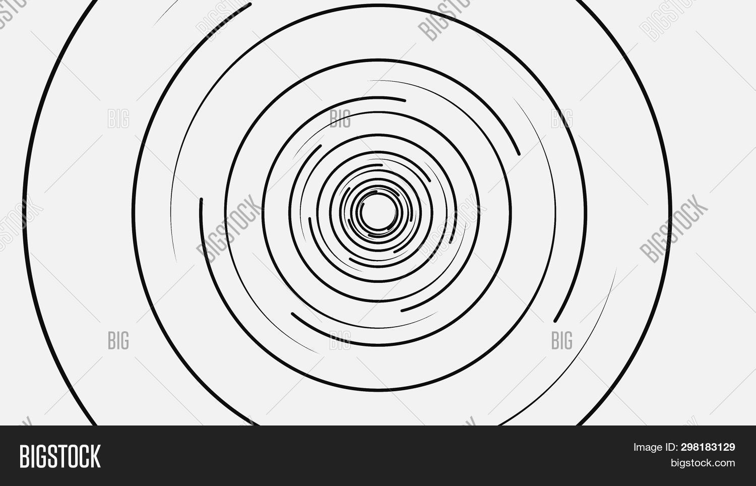 Abstract Spiral Black Image & Photo (Free Trial) | Bigstock