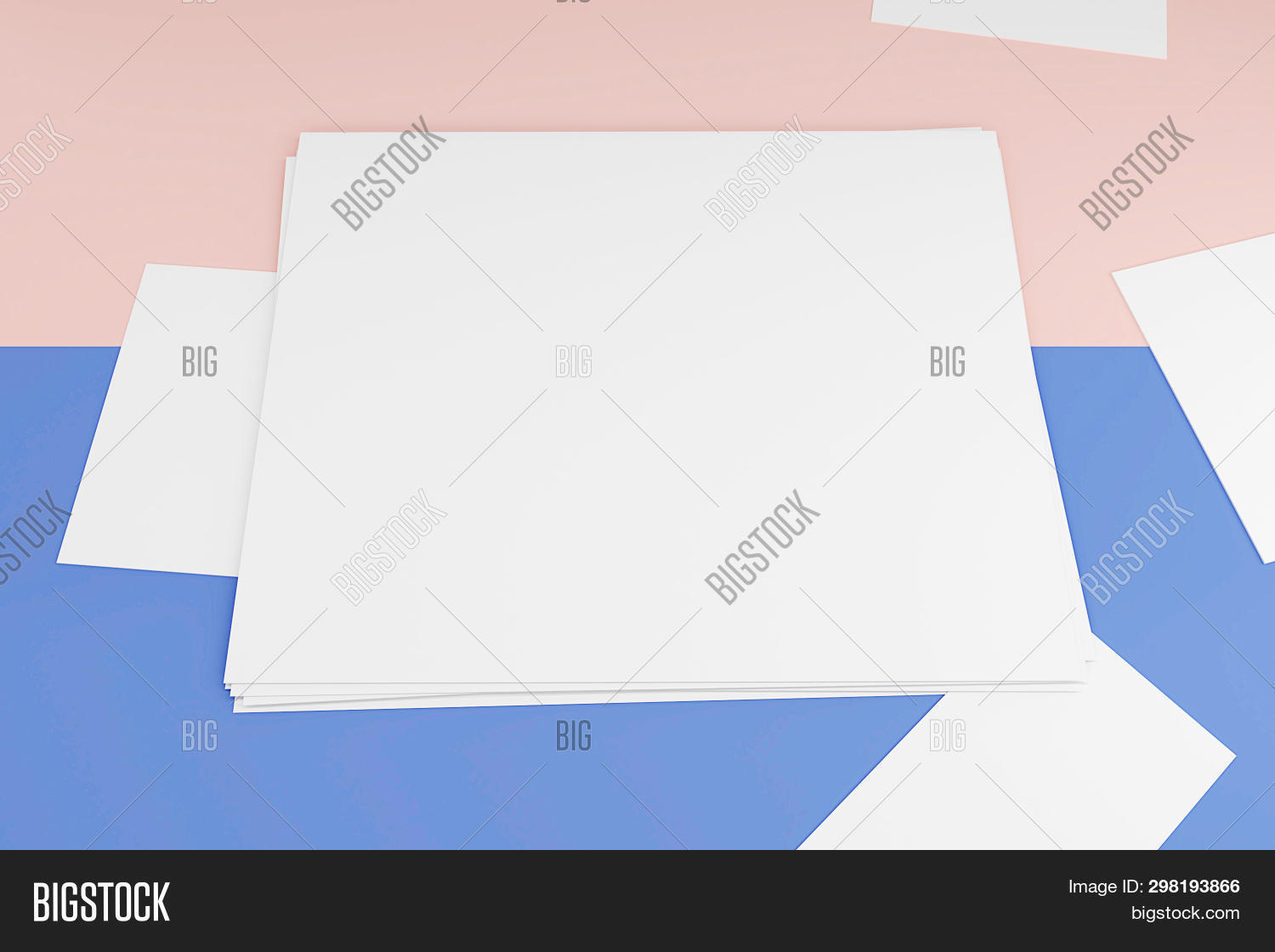 Stack Blank White Image & Photo (Free Trial) | Bigstock