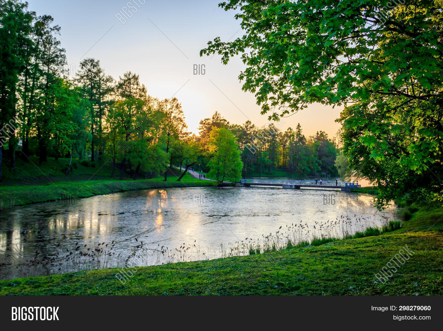 Spring Evening Park. Image & Photo (Free Trial) | Bigstock