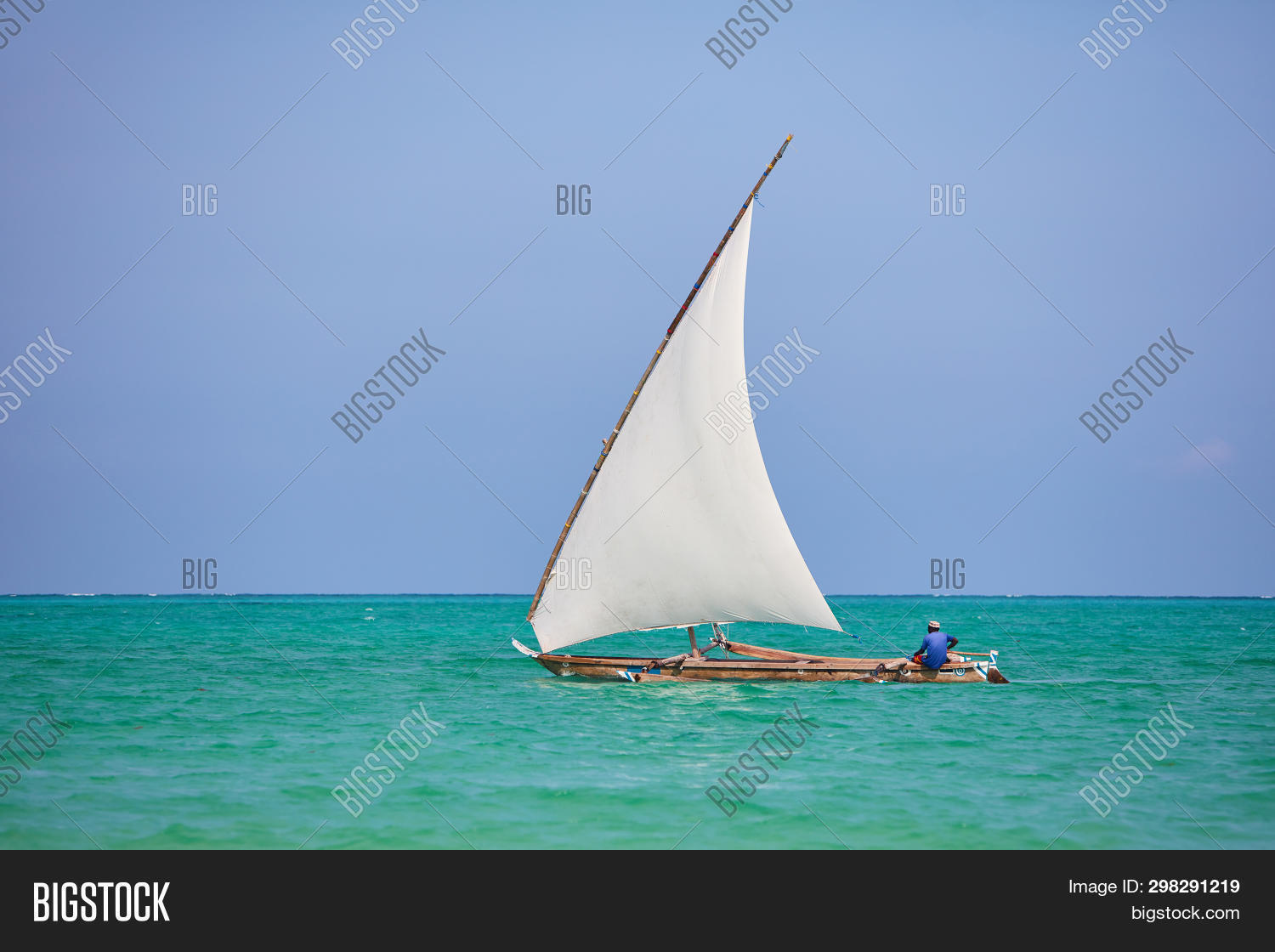 Sail Boat White Sail Image & Photo (Free Trial) | Bigstock