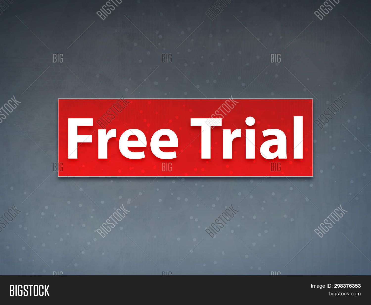 Free Trial Isolated On Image & Photo (Free Trial) | Bigstock