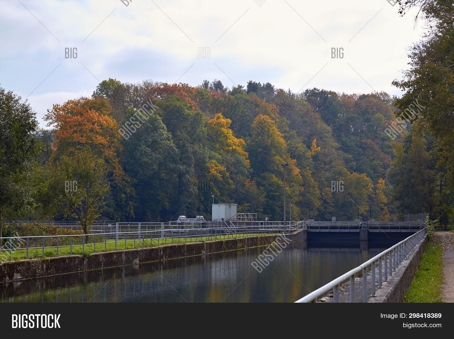 River Dam. River Dam Image & Photo (Free Trial) | Bigstock