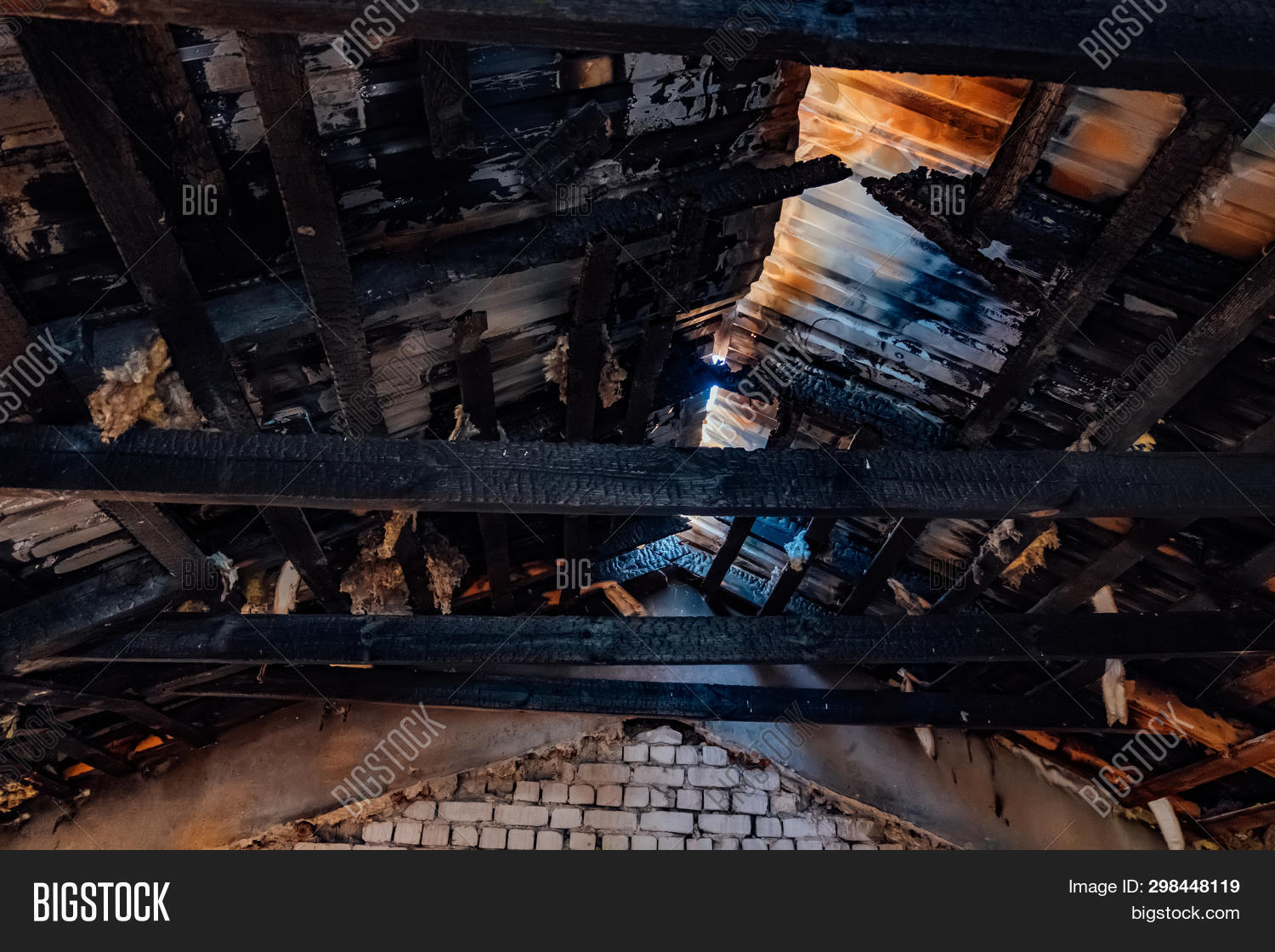 Burnt House, Remnants Image & Photo (Free Trial) | Bigstock