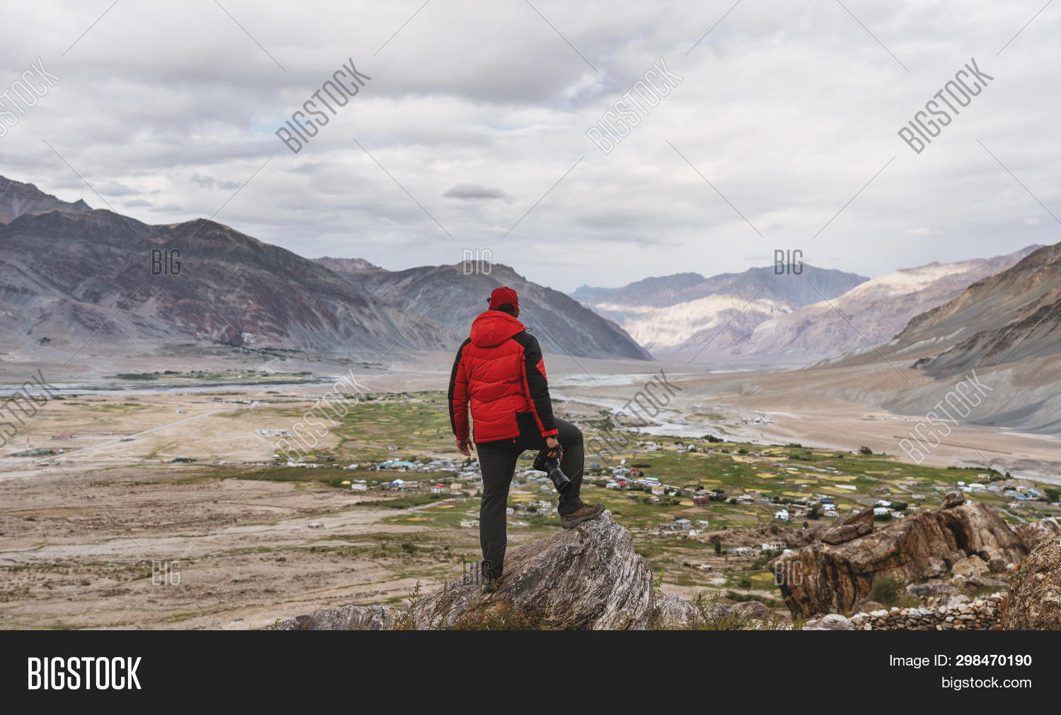 Man Red Jacket Image & Photo (Free Trial) | Bigstock