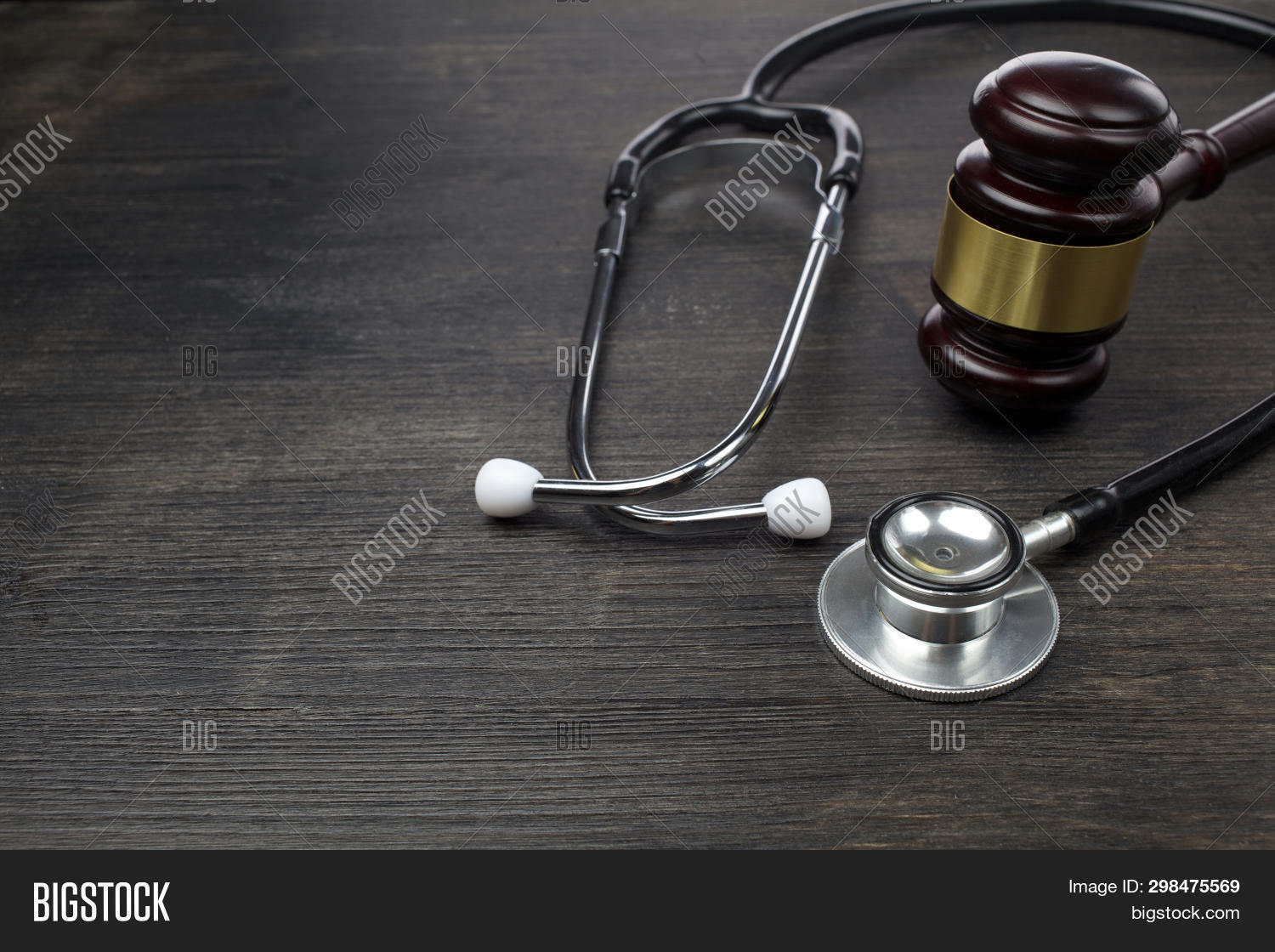 Gavel Stethoscope On Image & Photo (Free Trial) | Bigstock