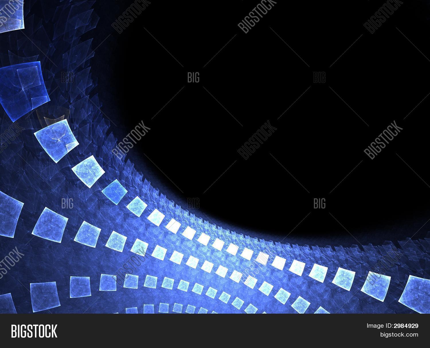 Blue High-Tech Wall Image & Photo (Free Trial) | Bigstock