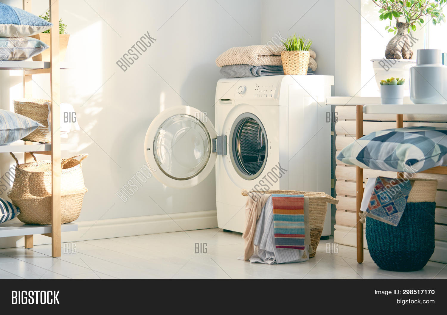 Interior Real Laundry Image & Photo (Free Trial) | Bigstock