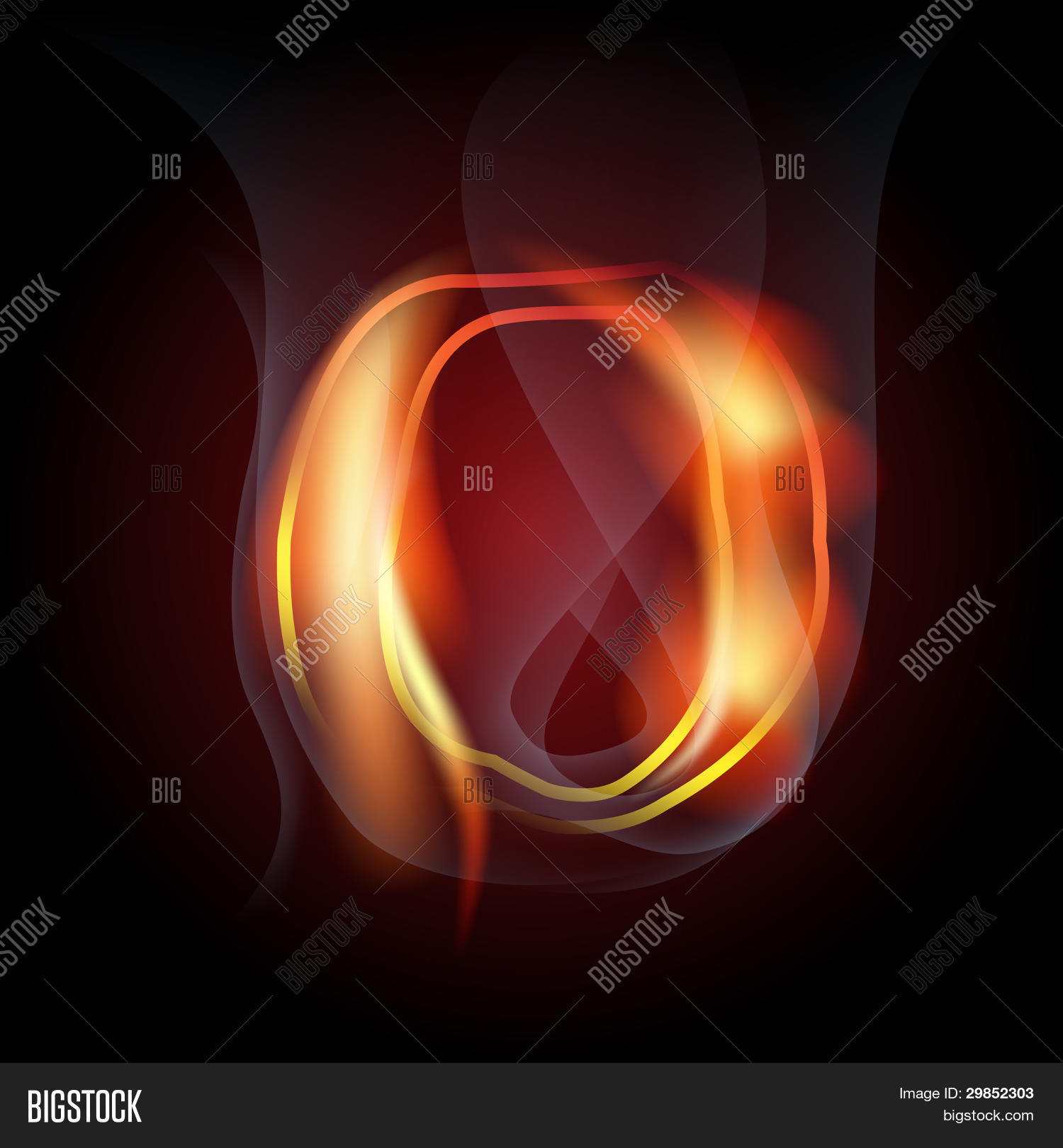 Fire Burning Latin Vector & Photo (Free Trial) | Bigstock