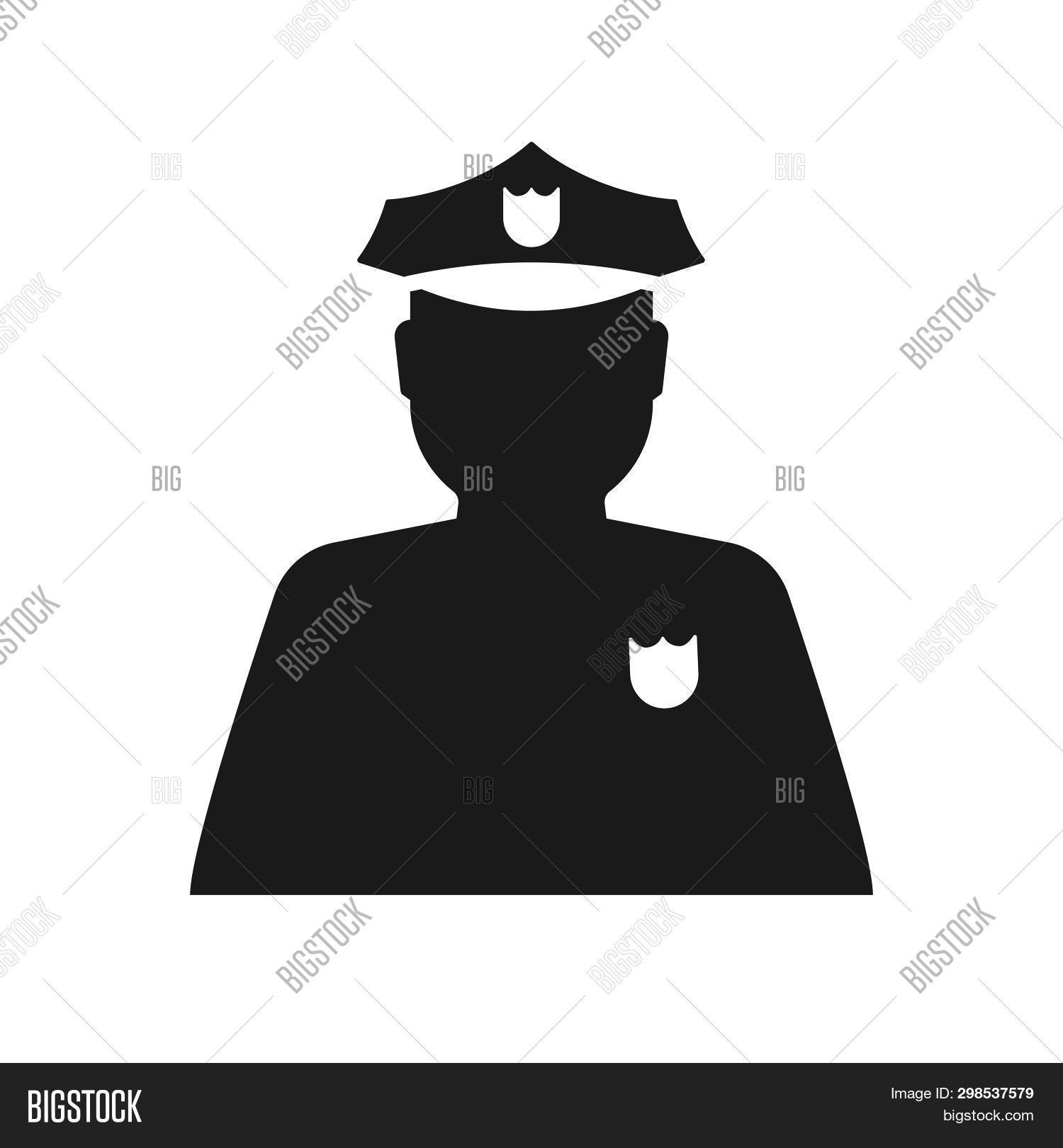 Police Officer Icon. Image & Photo (Free Trial) | Bigstock
