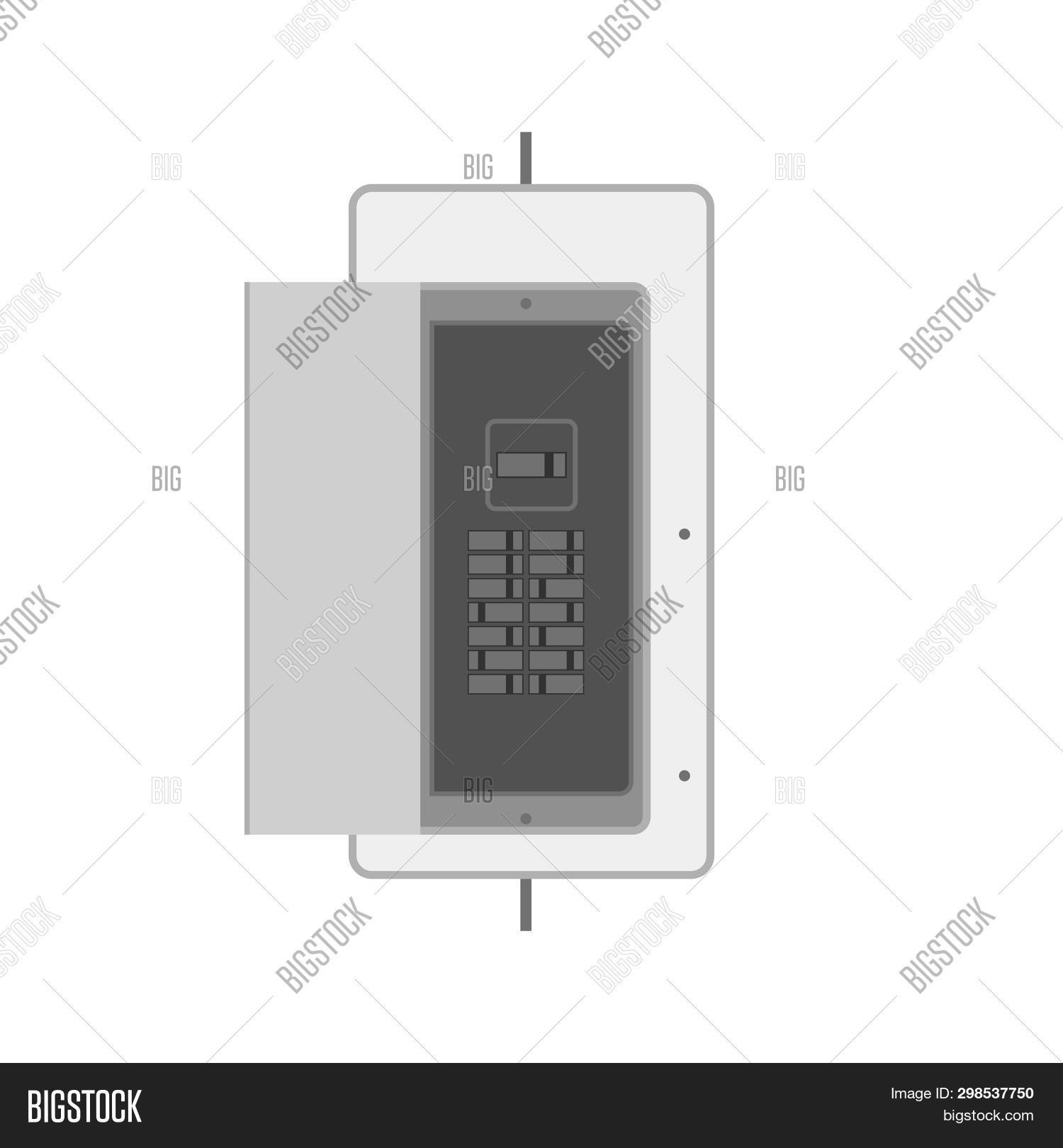 Open Breaker Box Icon Image & Photo (Free Trial) | Bigstock