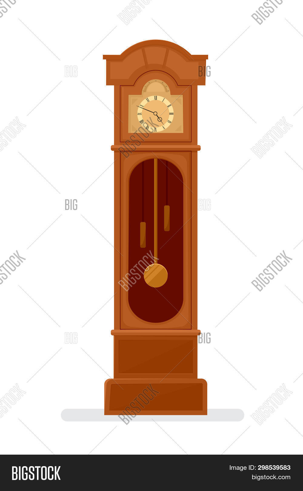 Grandfather Clock Icon Image & Photo (Free Trial) | Bigstock