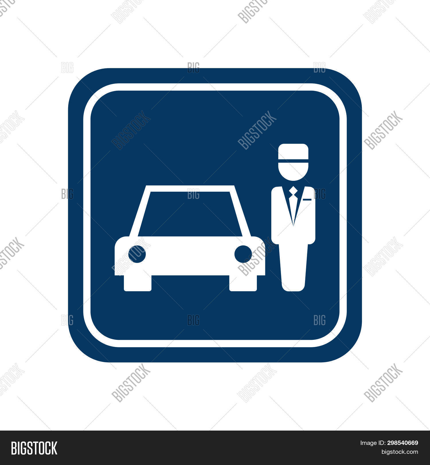 Parking Valet Icon. Image & Photo (Free Trial) | Bigstock