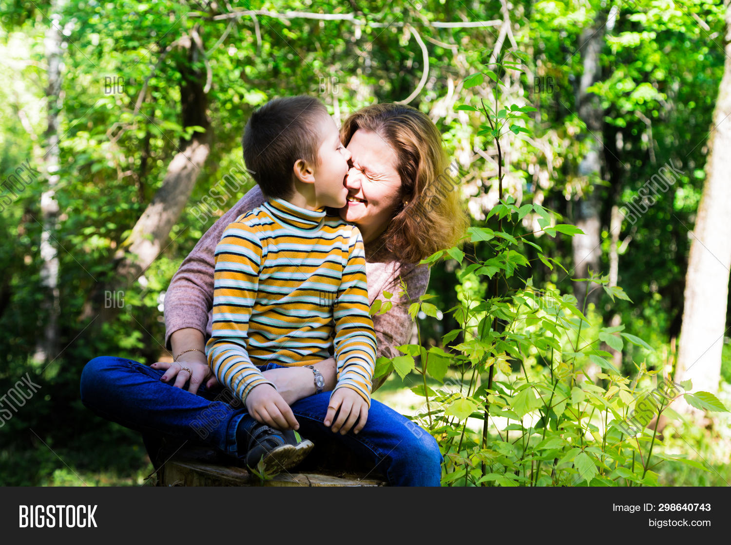Mom Son Having Fun Image & Photo (Free Trial) | Bigstock