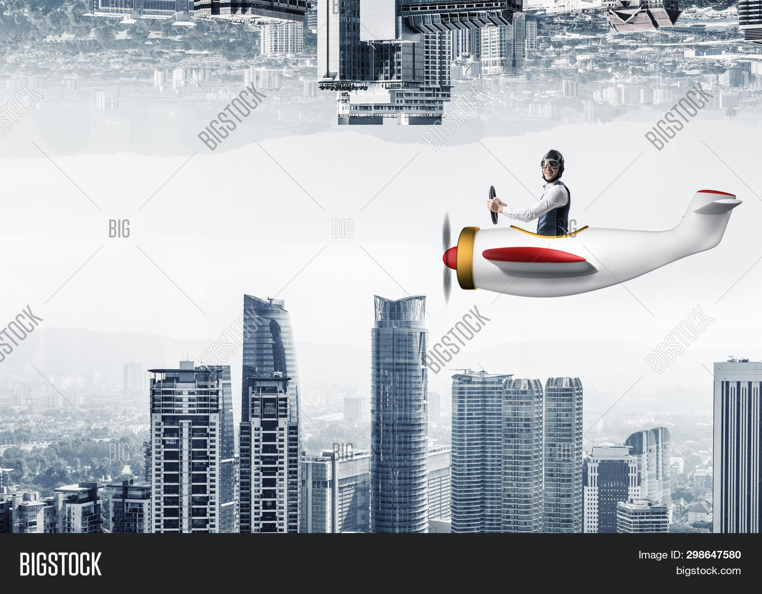 Businessman Flying Image & Photo (Free Trial) | Bigstock
