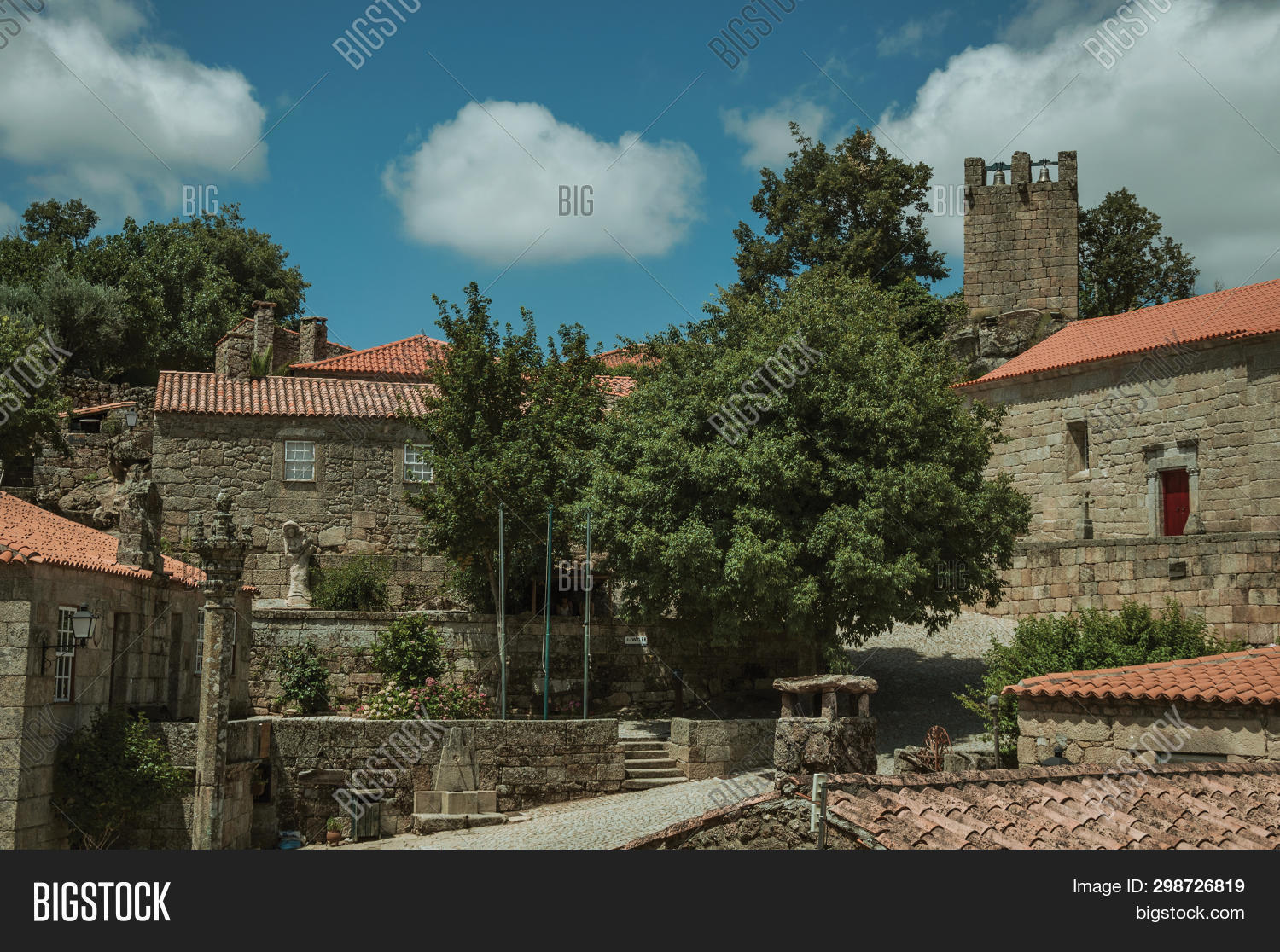 Stone Gothic Houses Image & Photo (Free Trial) | Bigstock