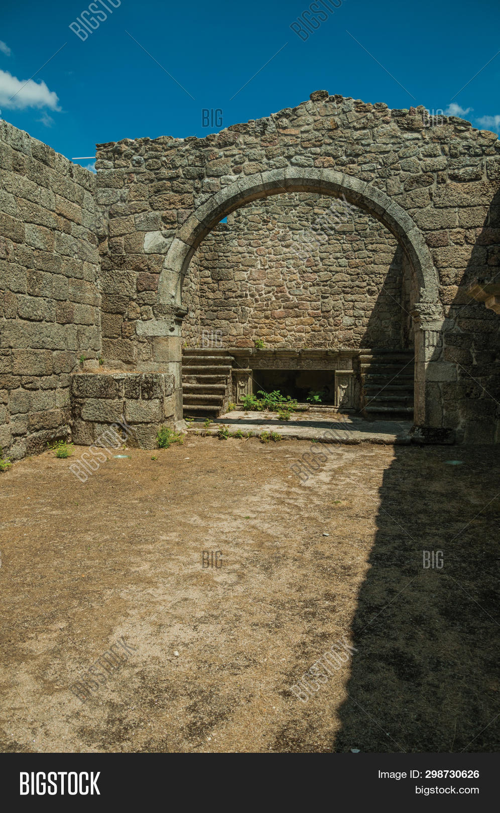 Stone Walls Arch Ruins Image & Photo (Free Trial) | Bigstock