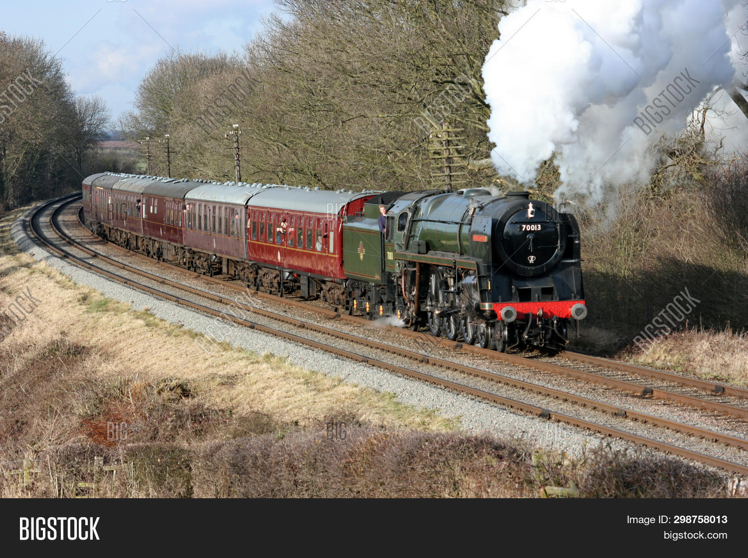 Britannia Steam Loco Image & Photo (Free Trial) | Bigstock