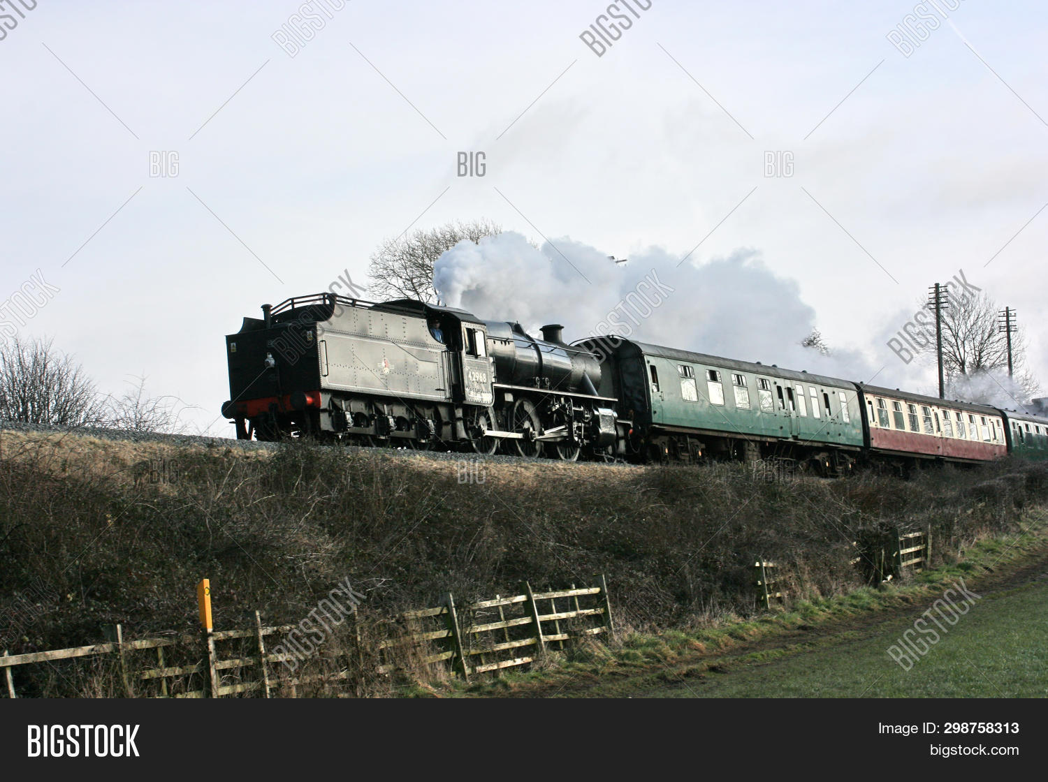Stanier Mogul Steam Image & Photo (Free Trial) | Bigstock