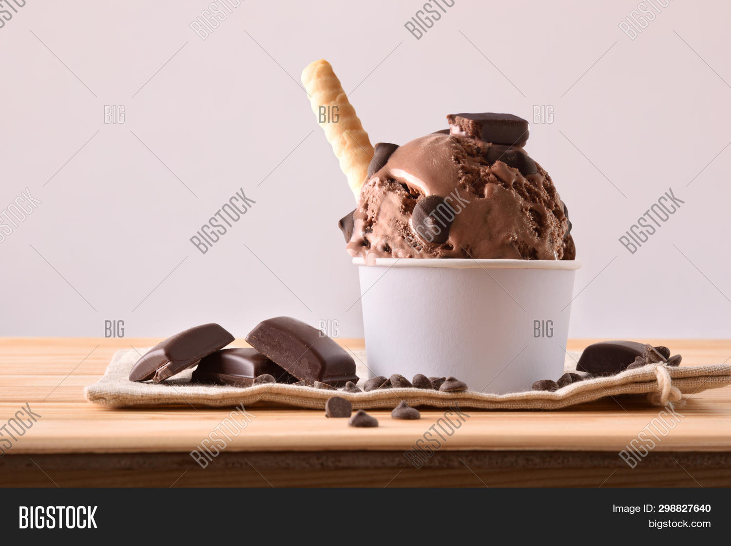 Choco Ice Cream Cup Image & Photo (Free Trial) | Bigstock