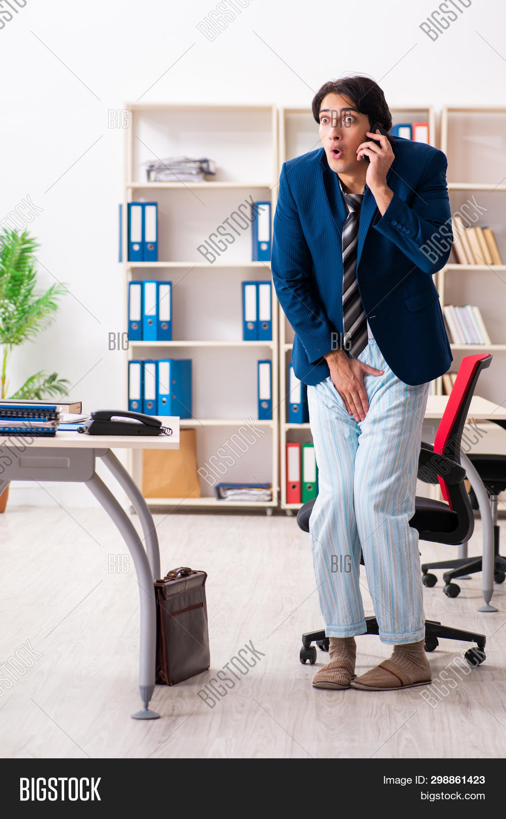 Employee Coming Work Image & Photo (Free Trial) | Bigstock