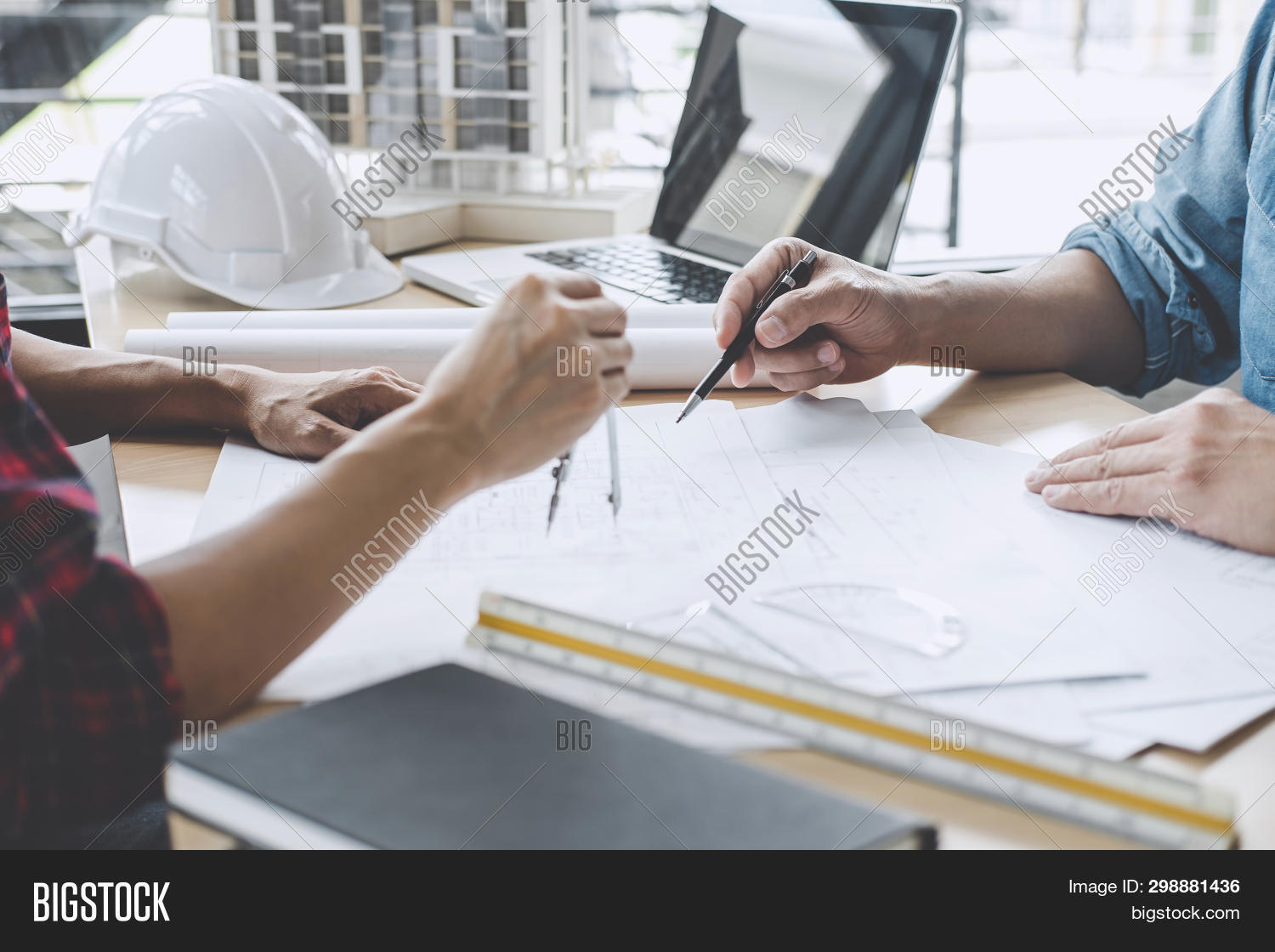 Hands Architect Image & Photo (Free Trial) | Bigstock