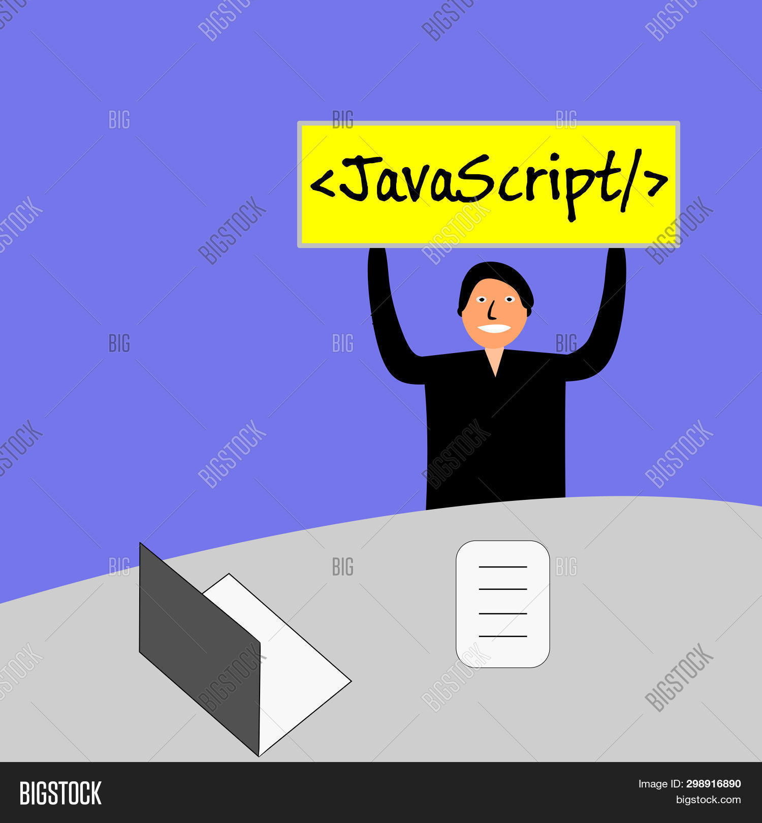 Banner Words "jquery Vector & Photo (Free Trial) | Bigstock